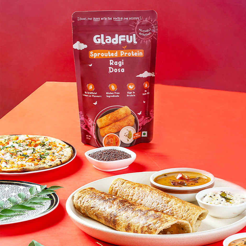 Ragi Dosa Instant Mix with High Protein | Easy Dosa Batter