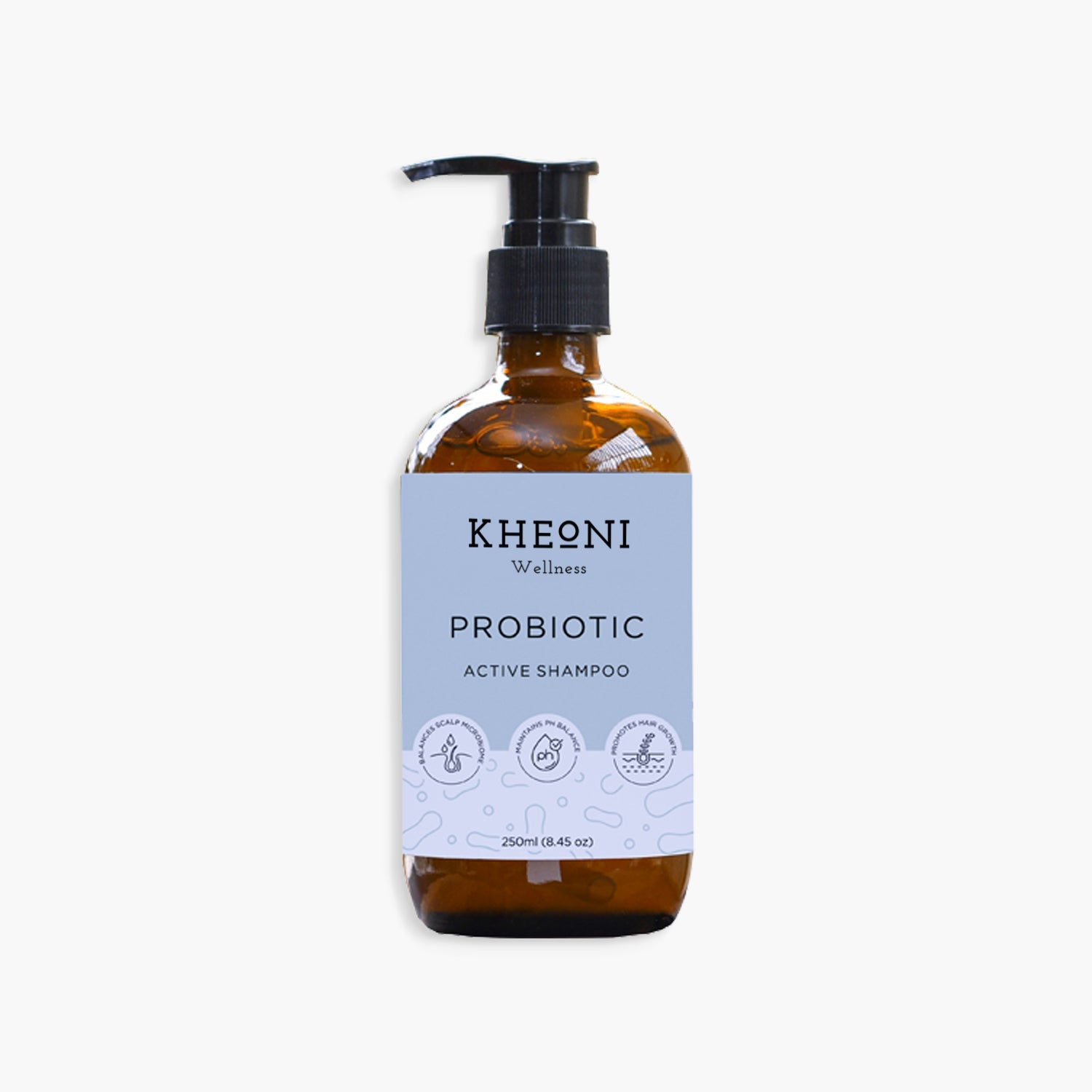 Control Hair Fall with KHEONI's Probiotic Active Shampoo